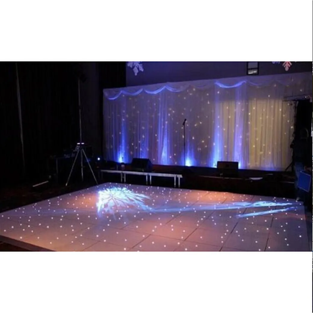 Party Light Show Wedding Events Backdrop New Years Day White Led Star ...